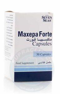 كبسولات ماكسيبا فورت Maxepa Forte Omega 3