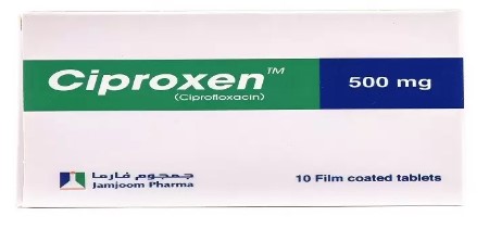 دواء سيبروكسين 500 CIPROXEN مضاد حيوي